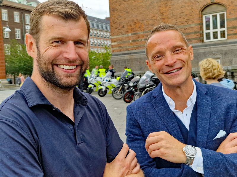 CHGP - Copenhagen Historic Grand Prix 2023 - Københavns Rådhus - Jac Nellemann - Harry Lund ...